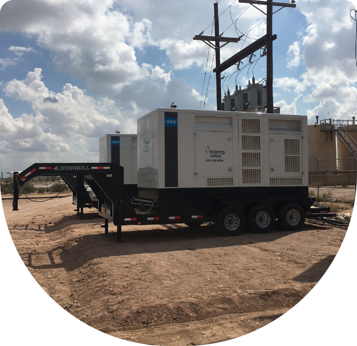 Trailer Mounted Generators, Towable - Total Energy Solutions